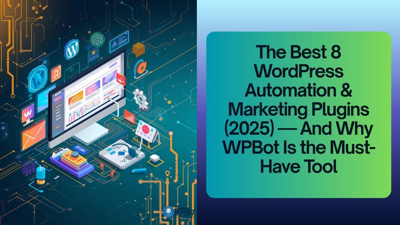 The Best 8 WordPress Automation & Marketing Plugins (2025) — And Why ...